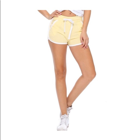 Reflex | Shorts | Classic Terry Dolphin Shorts Drawstring Elastic ...